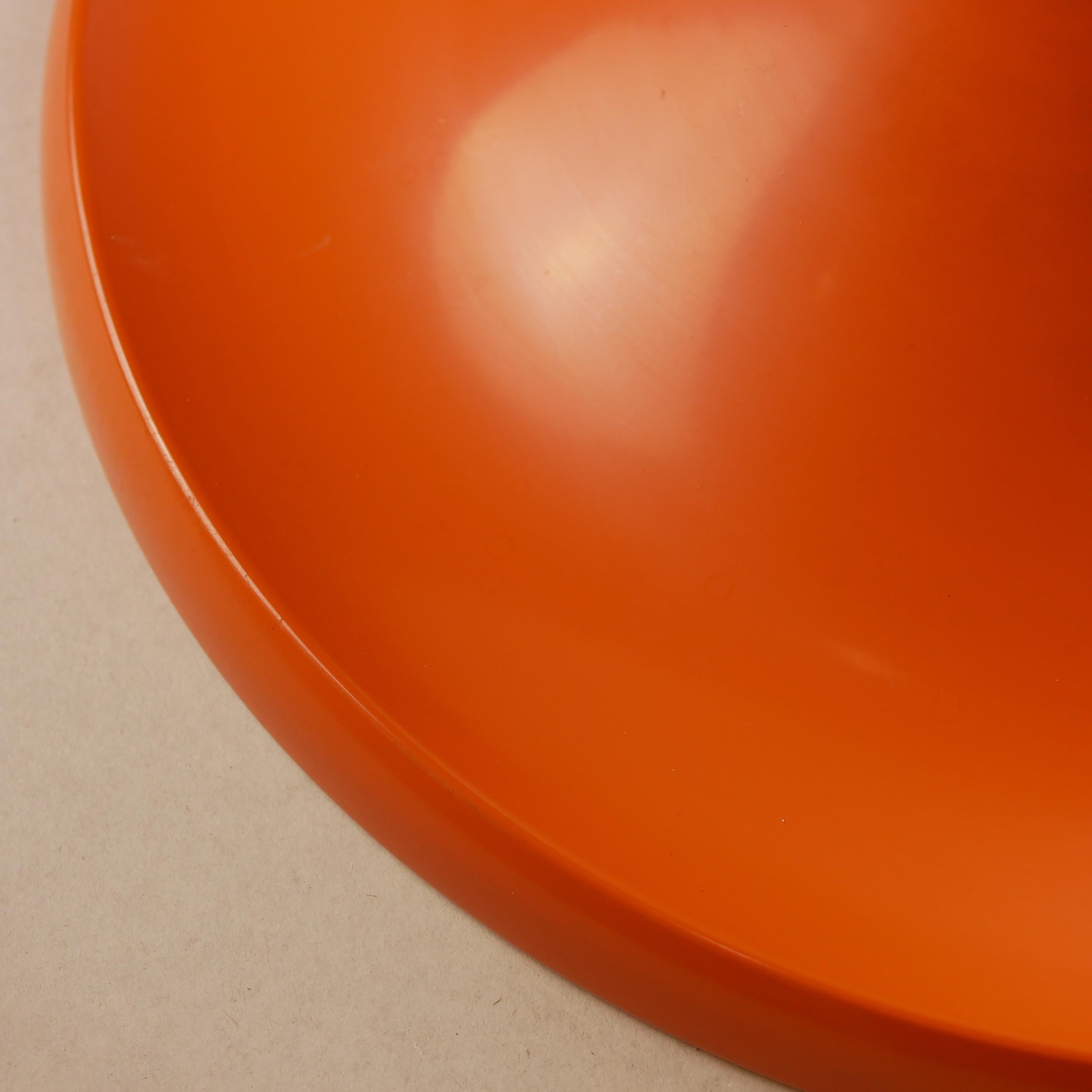 Large Italian Orange Wall Lamp « Light Ball » by Castiglioni for ...