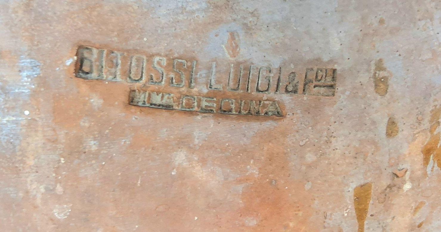 Large Italian Terracotta Olive Jar, Jardinière Planter For Sale at ...