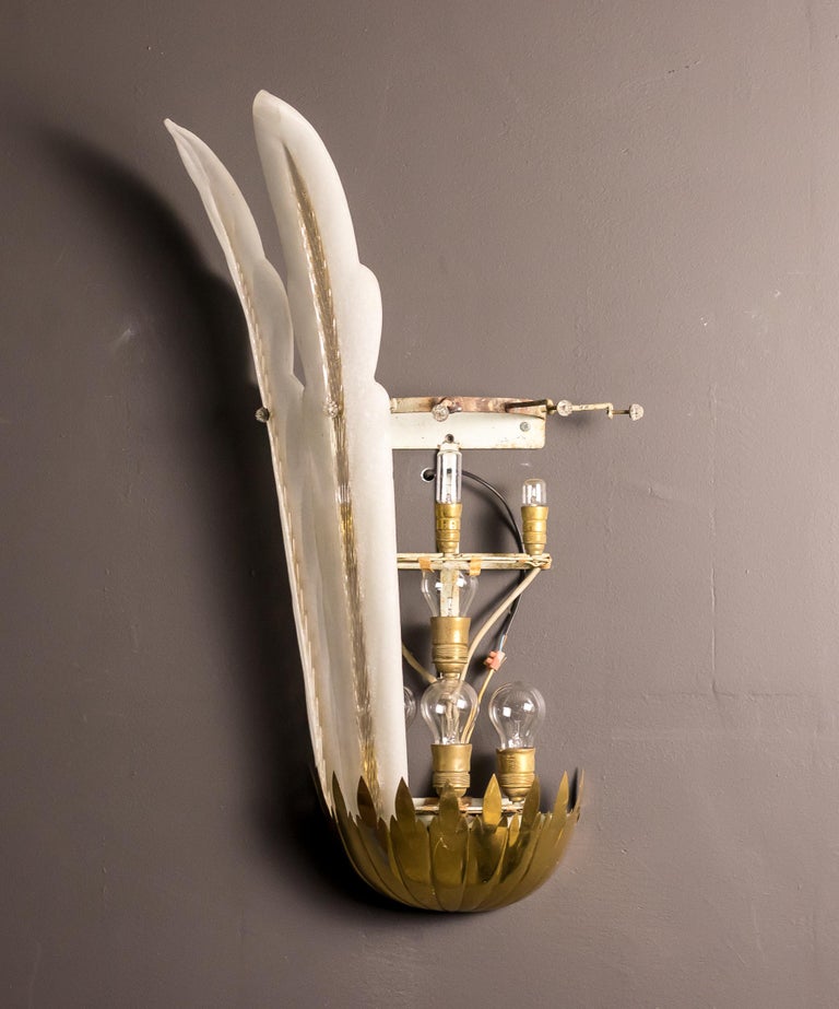 Large Italian Theater Sconce by Martinuzzi For Sale at 1stDibs