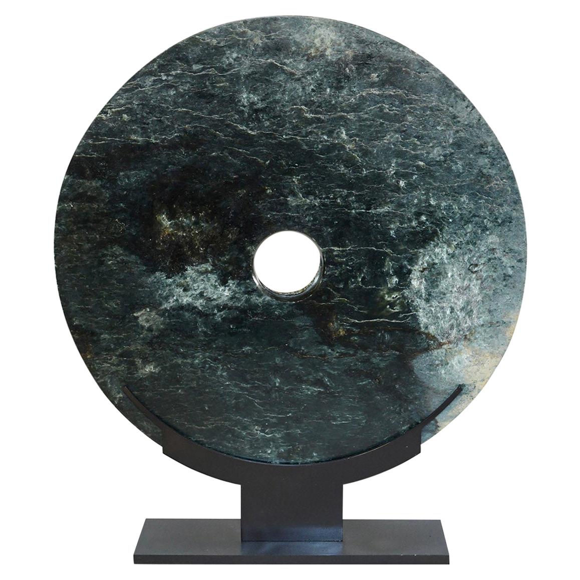 Large Jade Disc at 1stDibs