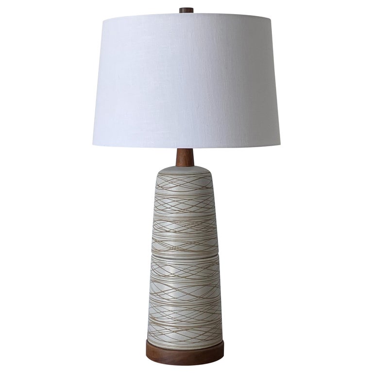 Large Jane and Gordon Martz Ceramic Table Lamp For Sale at 1stDibs