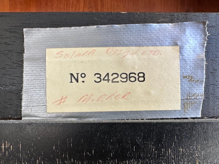 Large Japanese Black Crane and Camellia-Motif Relief Carved Wall Mirror ...