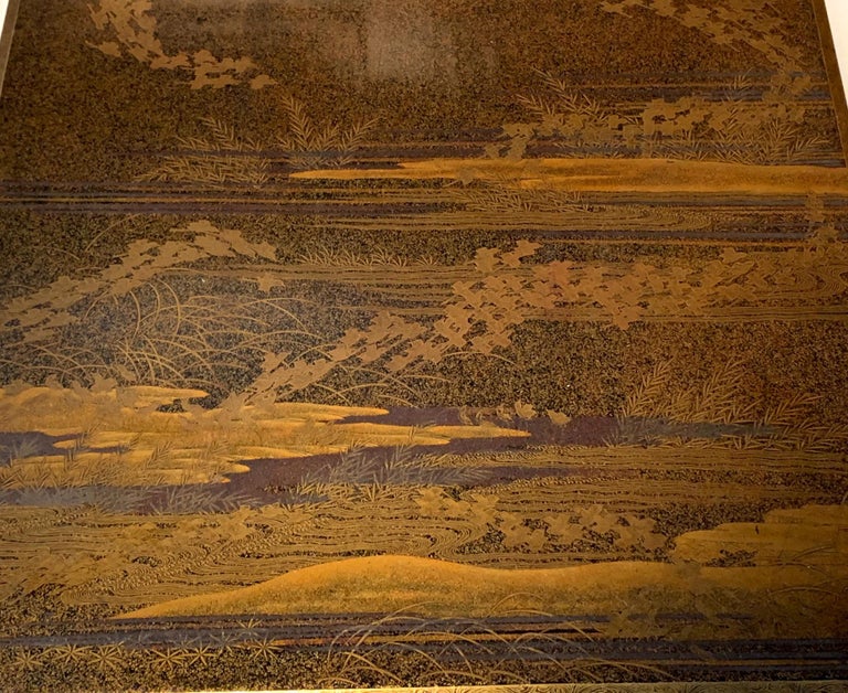 Large Japanese Lacquer Box Early Edo Period Ex-Christie's For Sale at ...