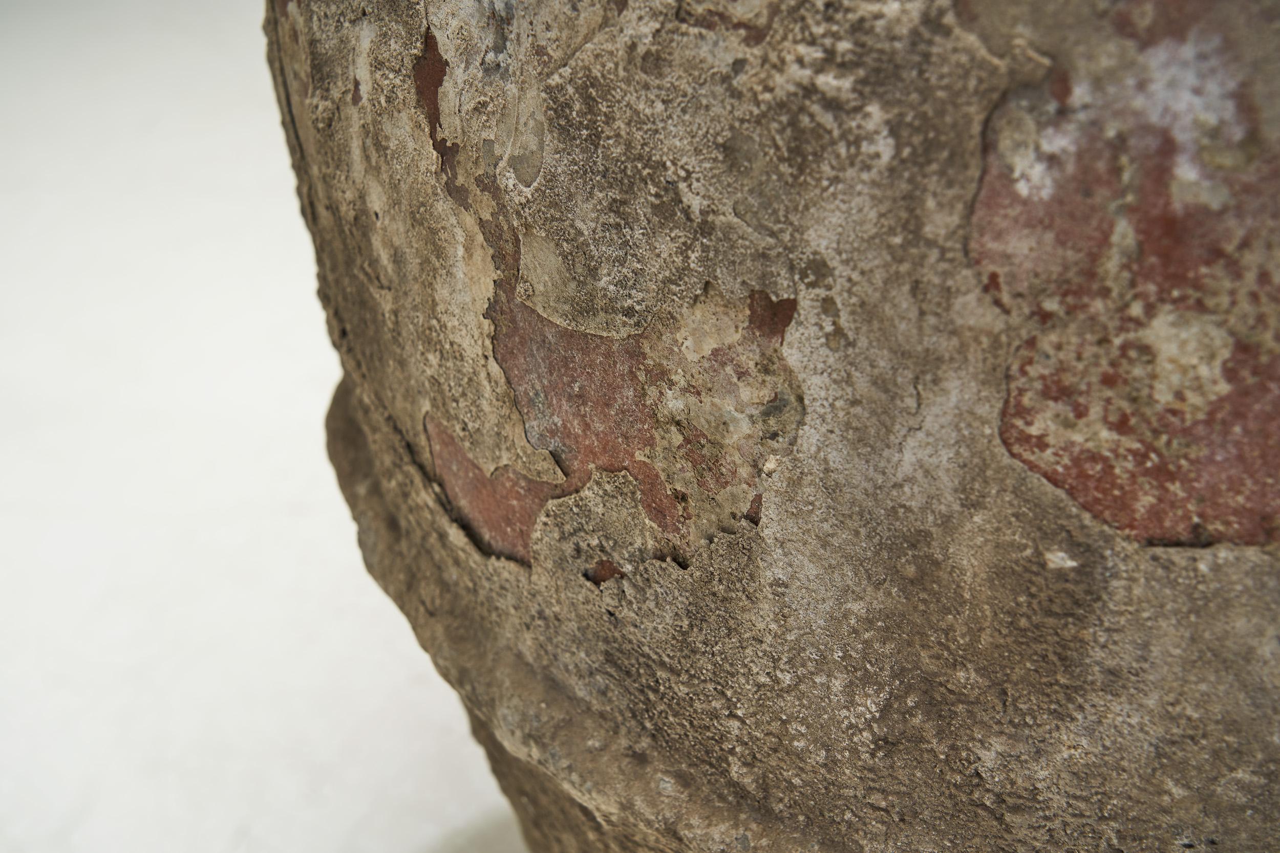 Large Javanese Terracotta Jar with Rings, Indonesia Early 20th Century ...