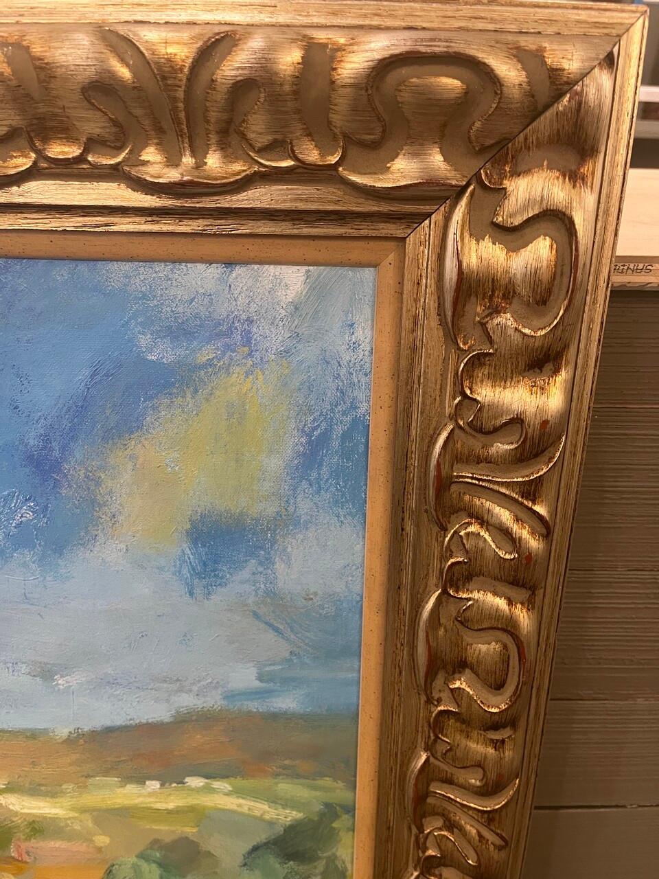 Large Julian Petrie Oil on Canvas For Sale at 1stDibs