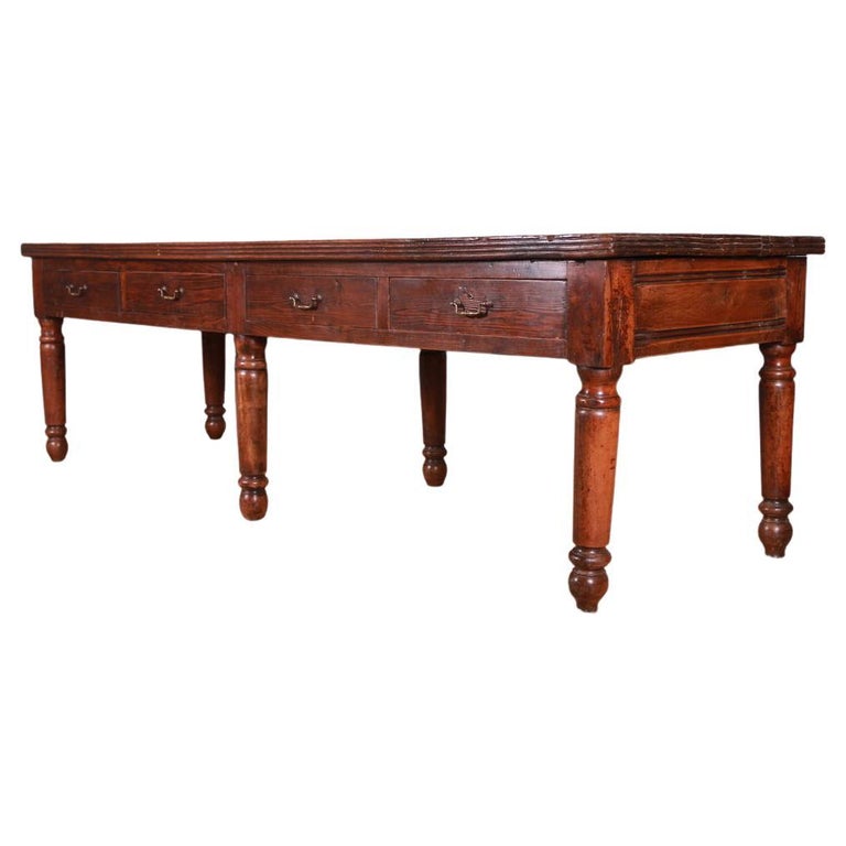 Large Kitchen Preparation Table For Sale at 1stDibs