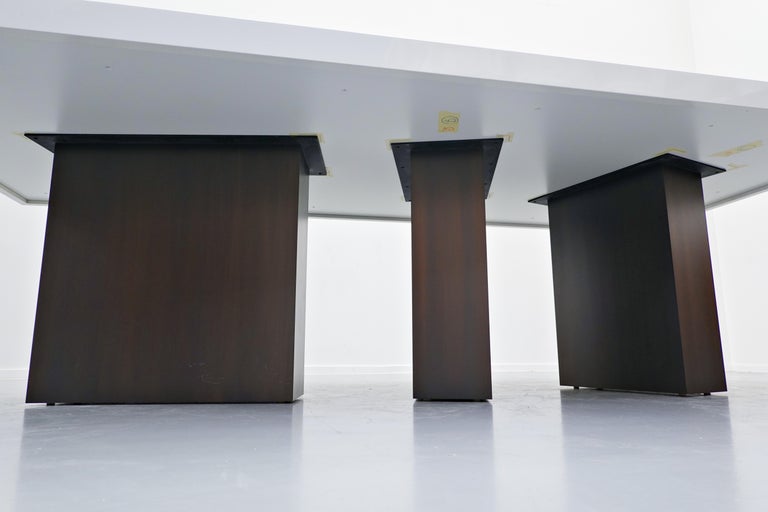 Large Lacquered Dining Table Designed by Iceberg Architecture Studio ...
