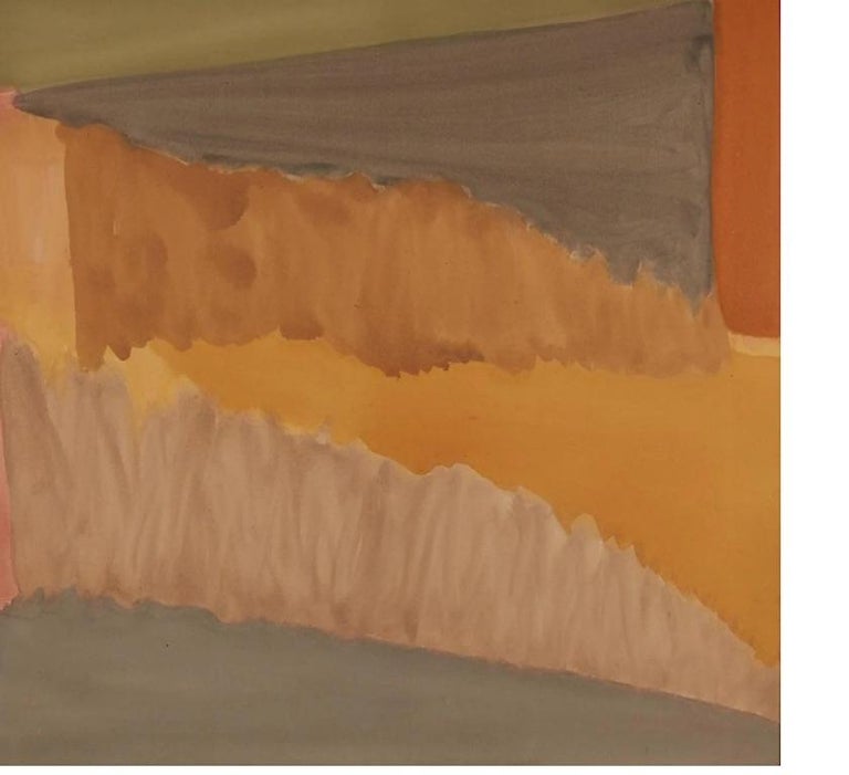 Large Larry Zox Arcylic on Canvas at 1stDibs