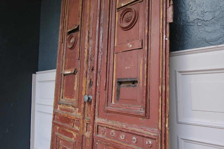 Large Late 19th Century German Double Door with Nice Patina For Sale at ...