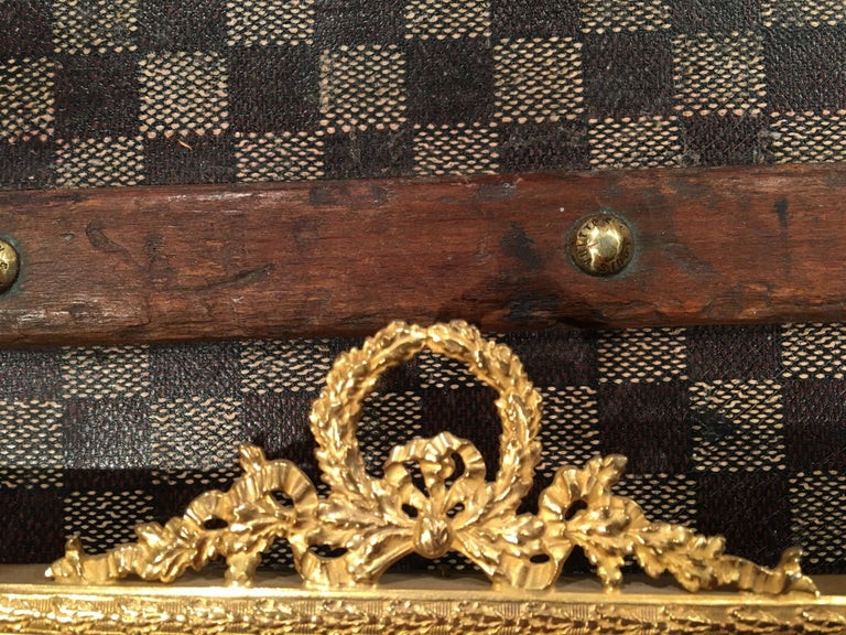 Large Late Victorian Gilt Bronze Photograph Frame For Sale at 1stDibs