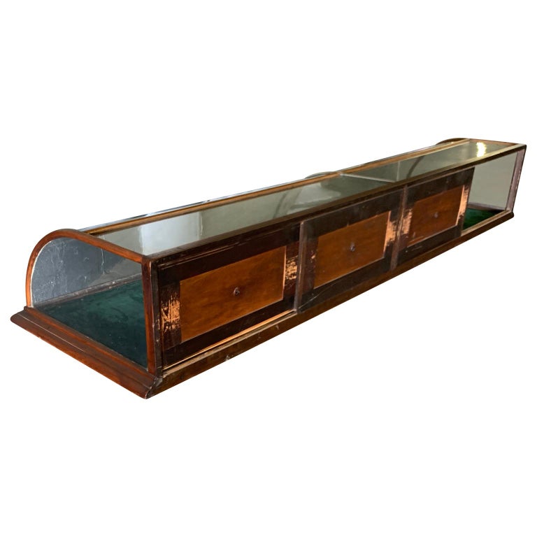 Large Late Victorian Shop Display Case, Museum, Collector’s Cabinet For ...