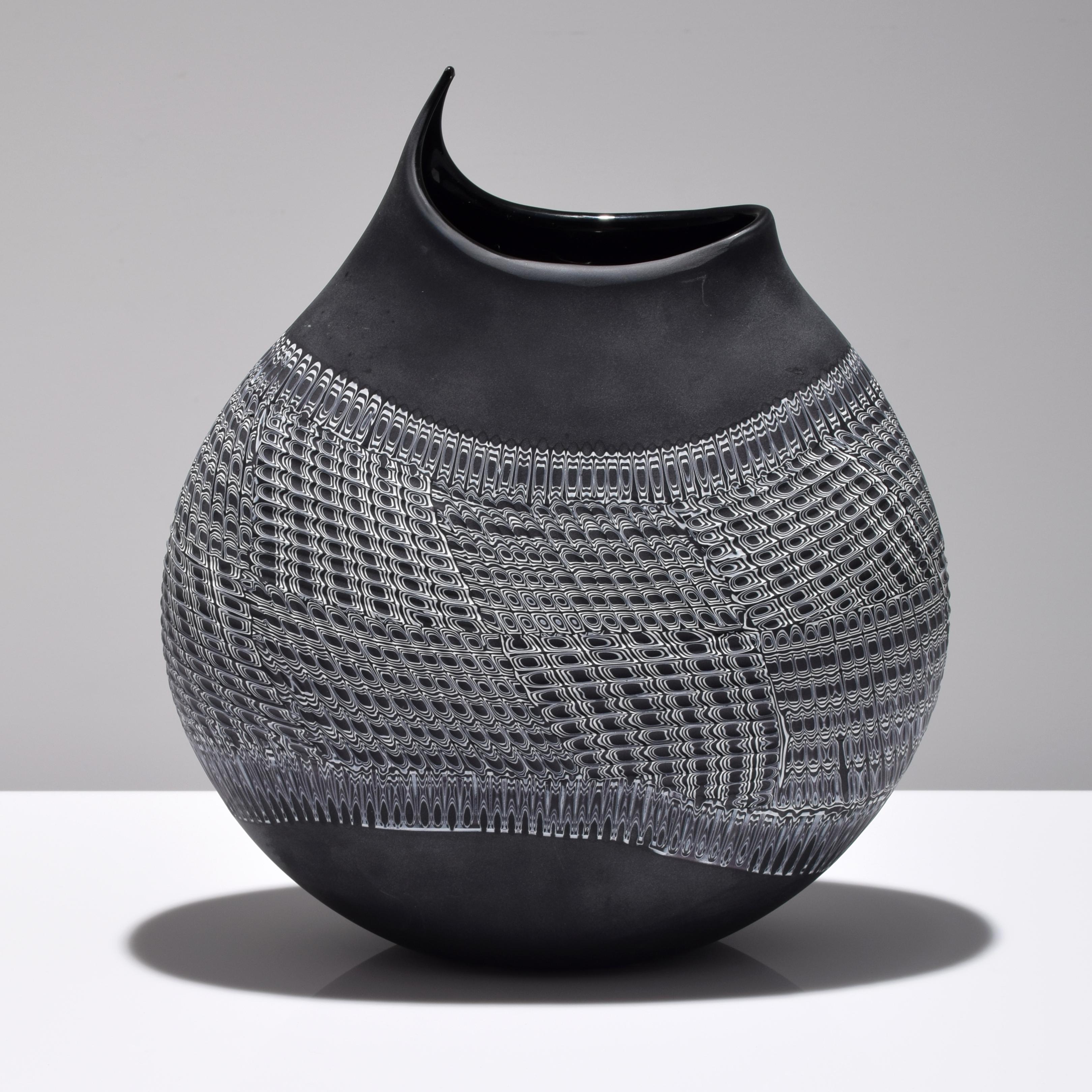 Large Leone Panisson Vase/Vessel, Murano For Sale at 1stDibs