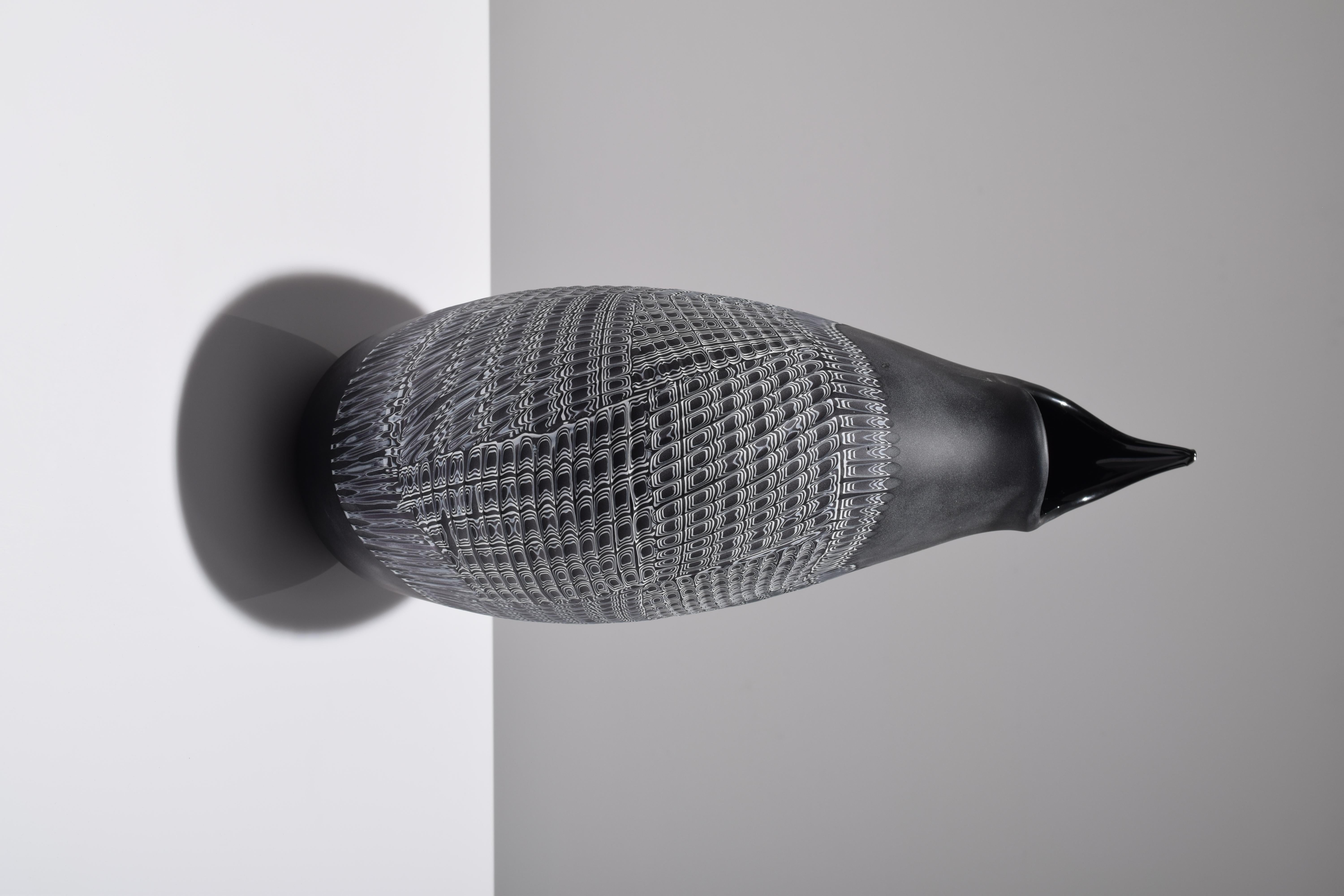 Large Leone Panisson Vase/Vessel, Murano For Sale at 1stDibs