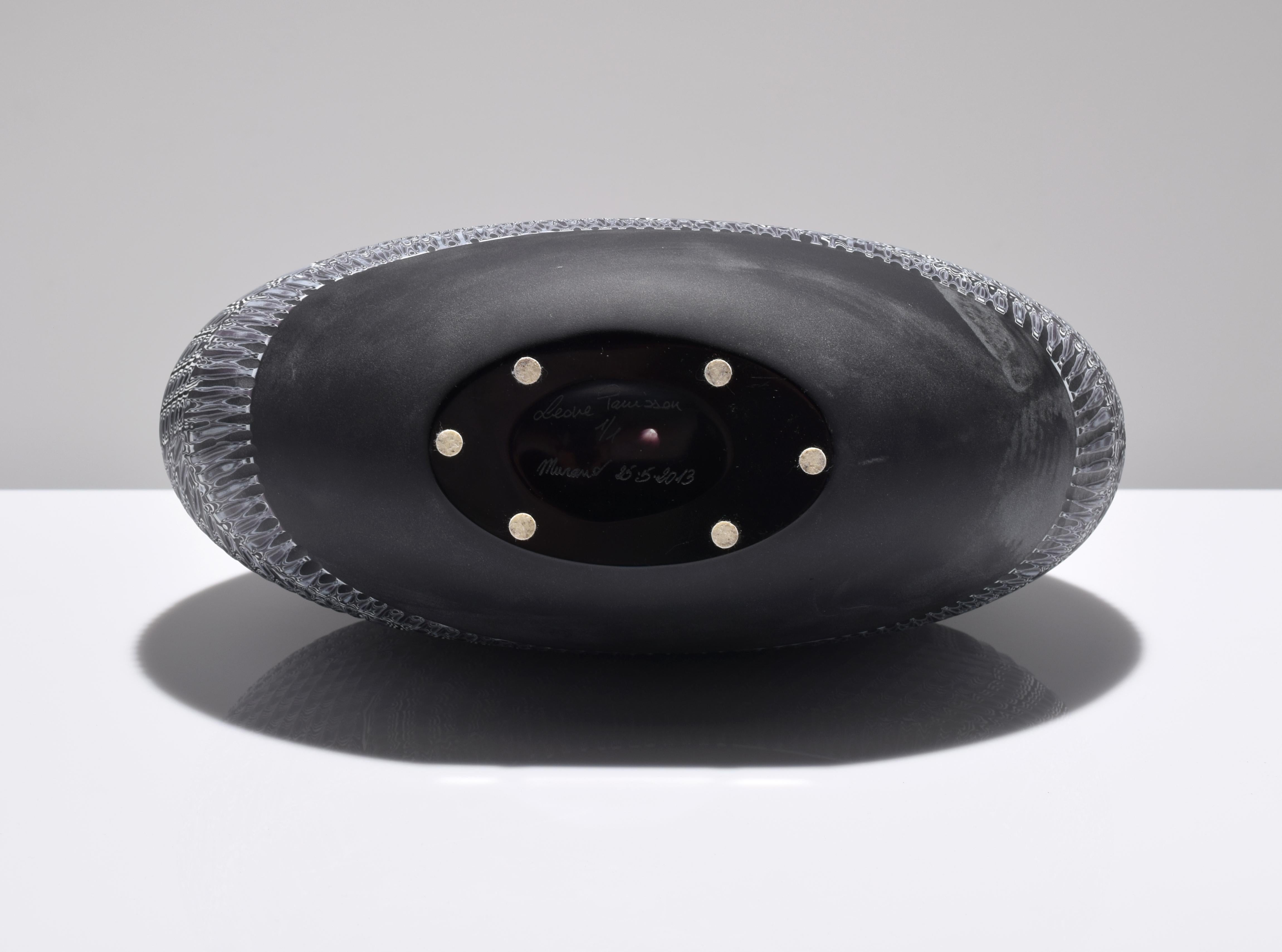 Large Leone Panisson Vase/Vessel, Murano For Sale at 1stDibs