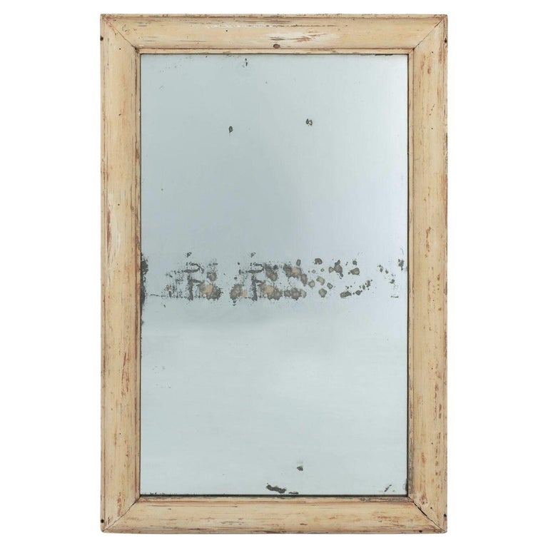 Großer hellbrauner gewaschener und geschnitzter Spiegel im Angebot bei ...