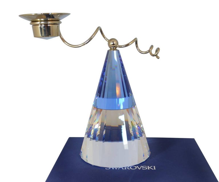 Large Limited Edition Artist Signed Swarovski Crystal Pyramid ...