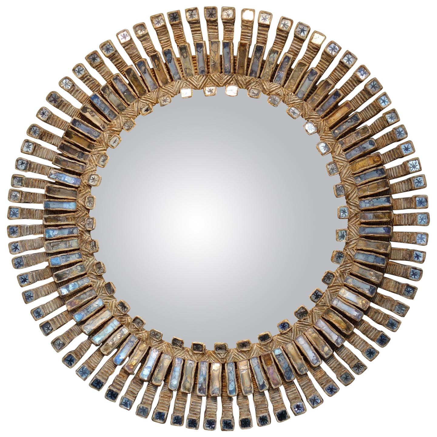 Large Line Vautrin "Romain" with Stars Mirror, circa 1955 at 1stDibs ...