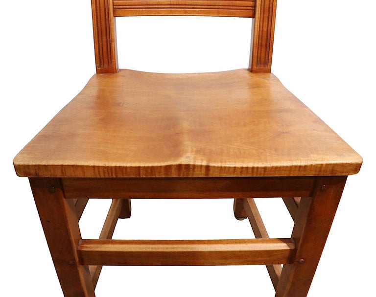 Large Lot of 40 + Solid Maple Dining Cafe Kitchen Banquet Chairs by ...