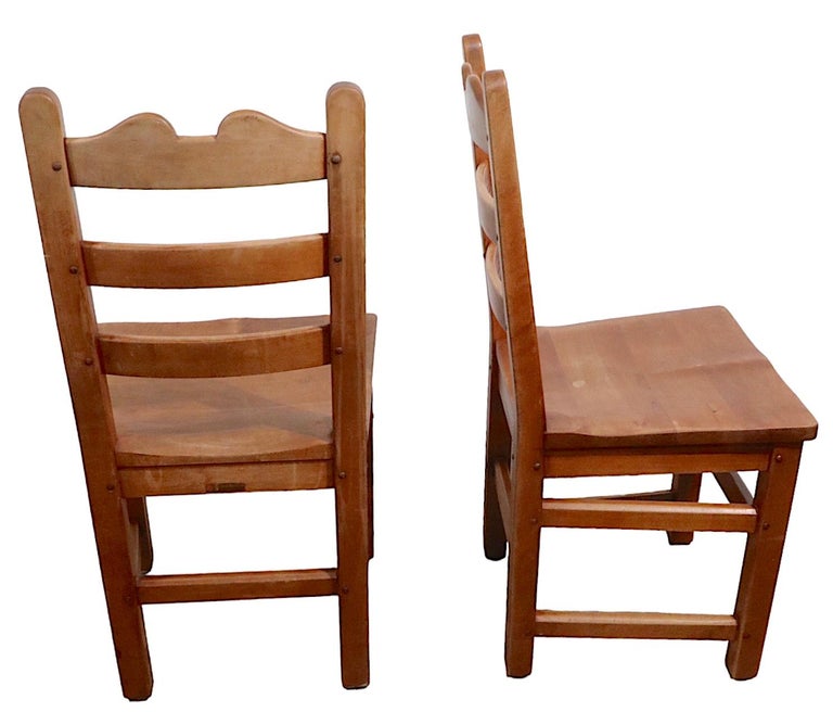 Large Lot of 40 + Solid Maple Dining Cafe Kitchen Banquet Chairs by ...