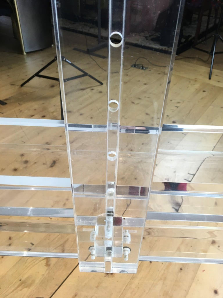 Large Lucite Art Easel For Sale at 1stDibs