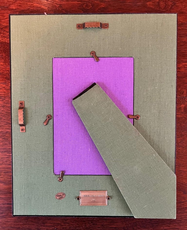 Large Mackenzie-Childs Flower Market Picture Frame with Green ...