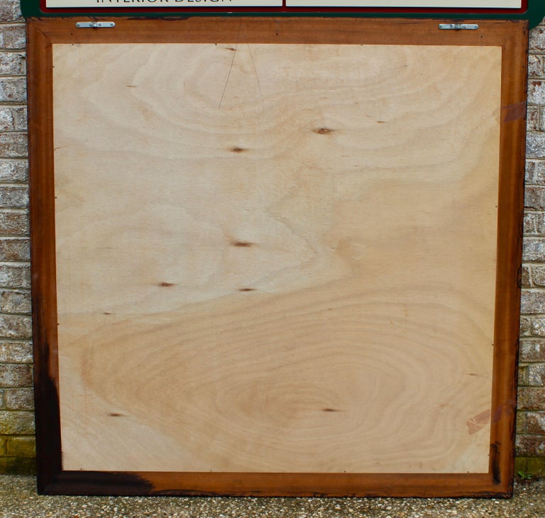 Large Maison Jansen Wood and Bronze Mirror at 1stDibs