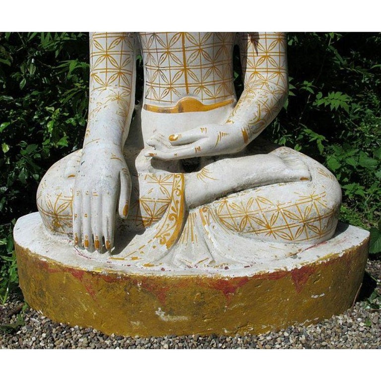 Large Marble Buddha from Burma For Sale at 1stDibs