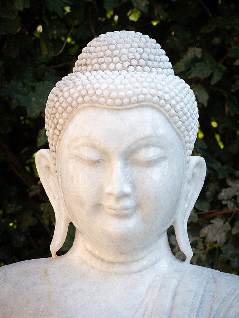Large Marble Burmese Buddha Statue from Burma Original Buddhas For Sale ...