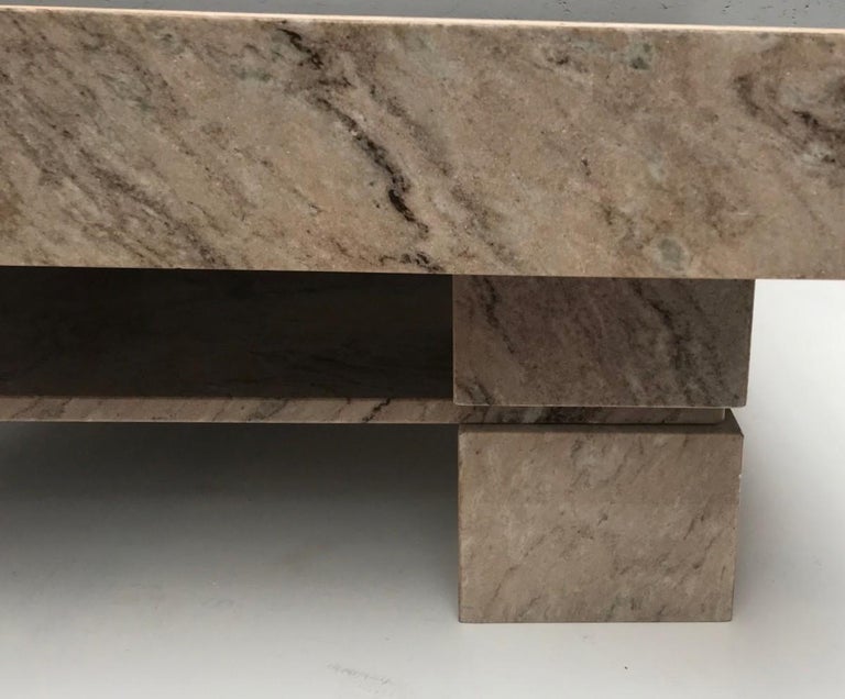 Large Marble Coffee Table at 1stDibs | extra large square coffee table ...