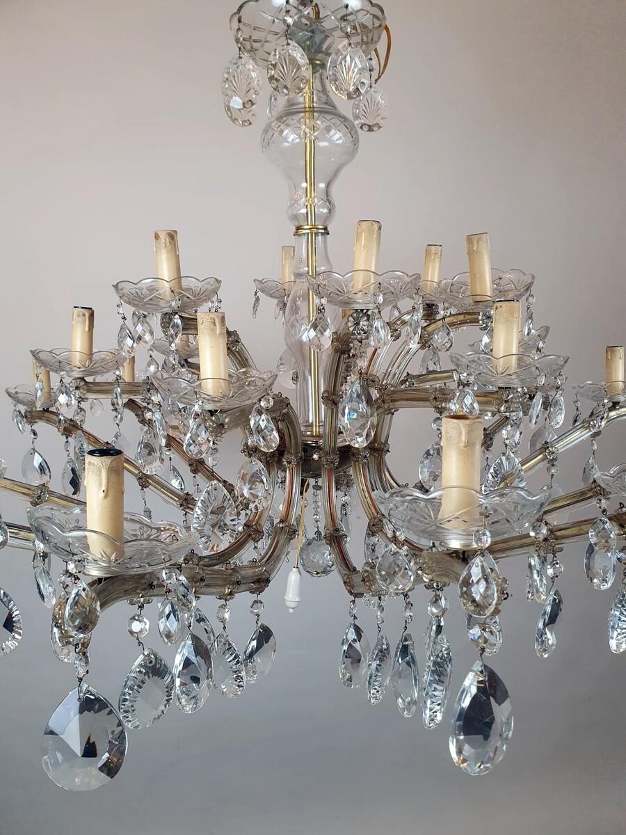 Large Marie-Thérèse Chandelier With 22 Lights For Sale at 1stDibs