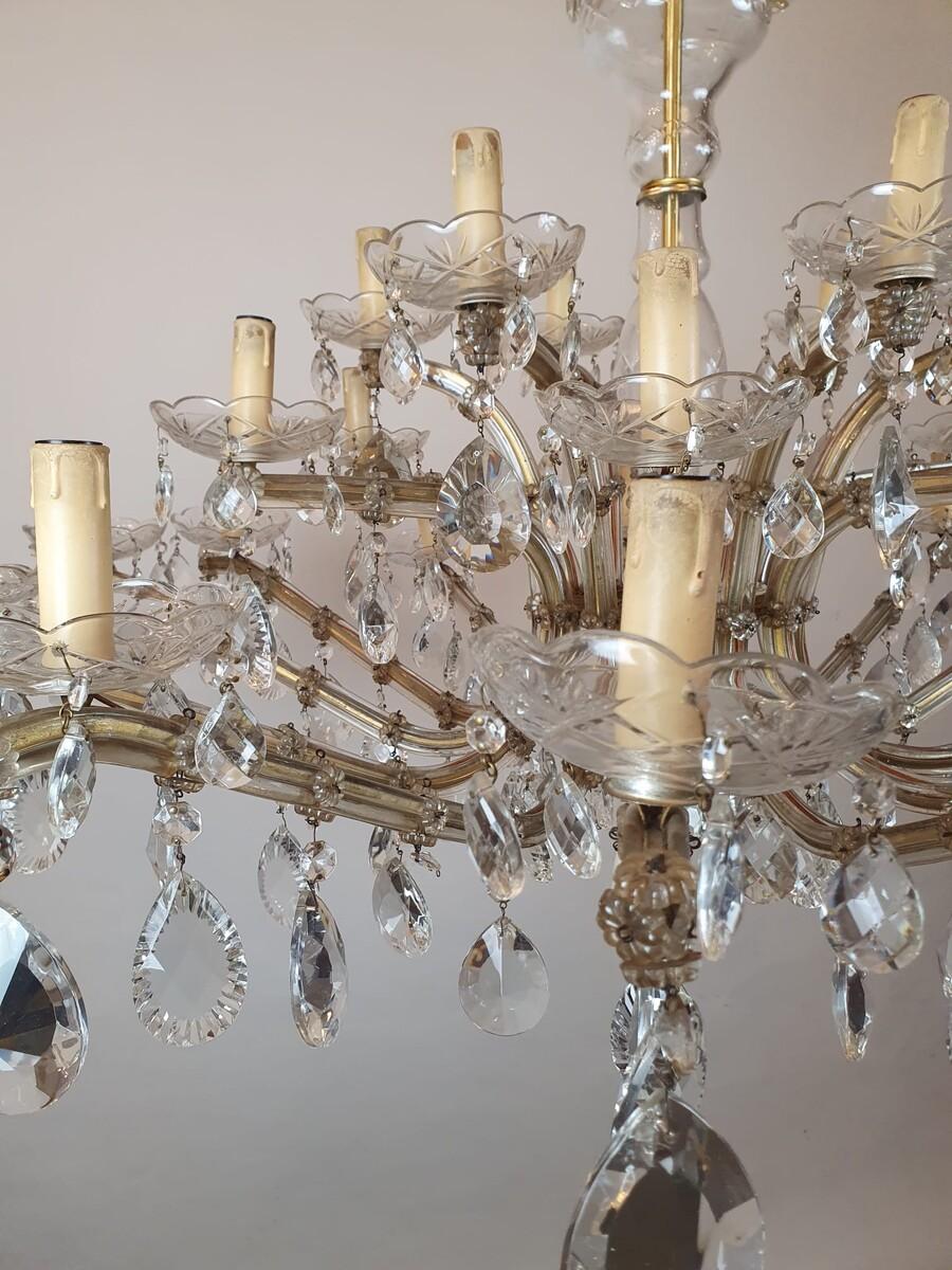 Large Marie-Thérèse Chandelier With 22 Lights For Sale at 1stDibs