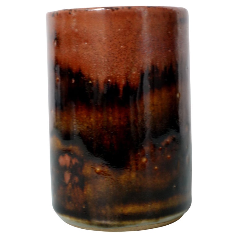 Large Mashiko Cup Japanese Mid-Century Studio Pottery For Sale at 1stDibs