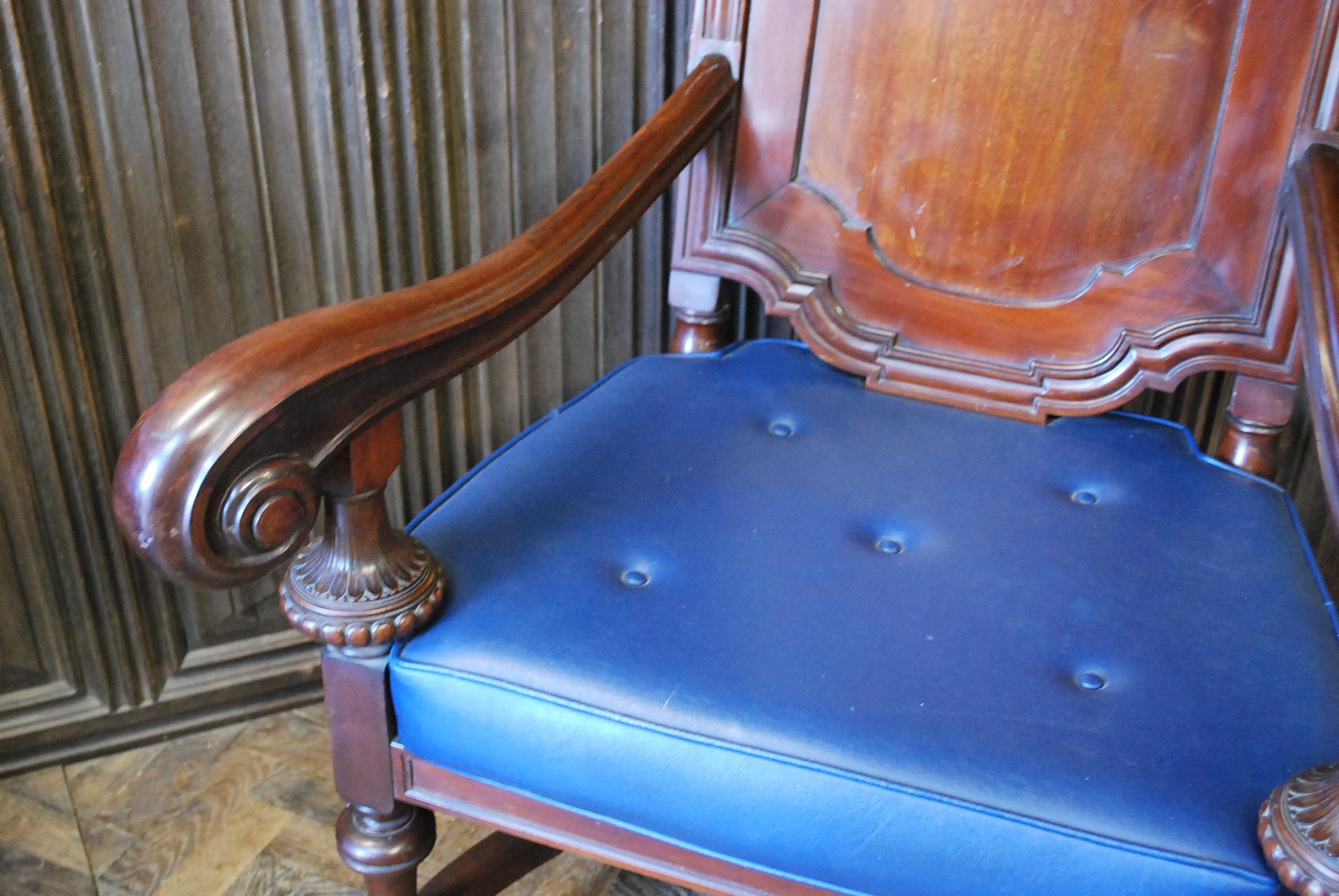 Large masonic throne chair For Sale at 1stDibs