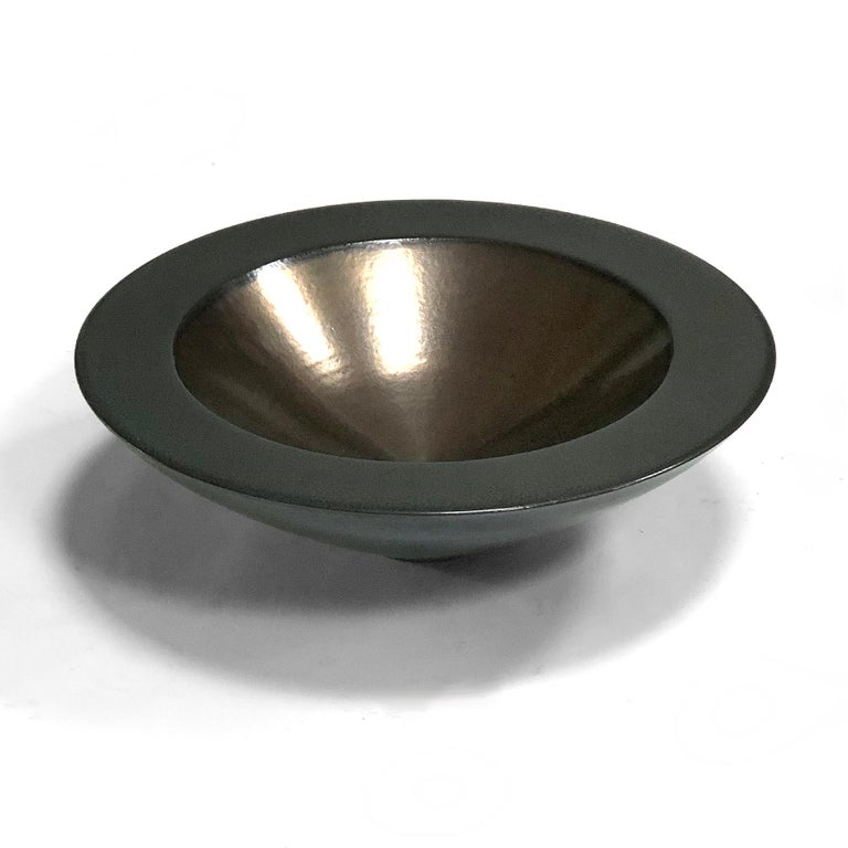 Large Masuo Ojima Pottery Bowl For Sale at 1stDibs