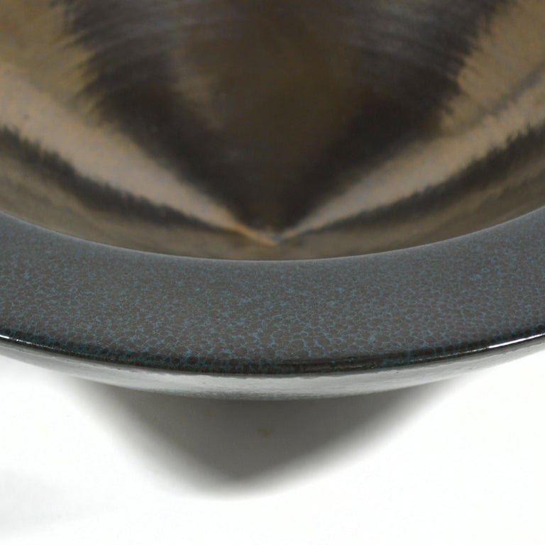 Large Masuo Ojima Pottery Bowl For Sale at 1stDibs