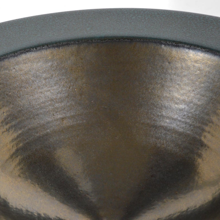 Large Masuo Ojima Pottery Bowl For Sale at 1stDibs