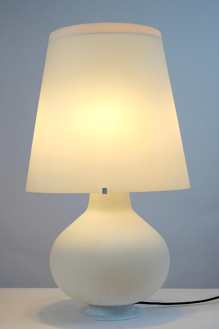 Large Max Ingrand Glass Table Light 1853 For Sale at 1stDibs