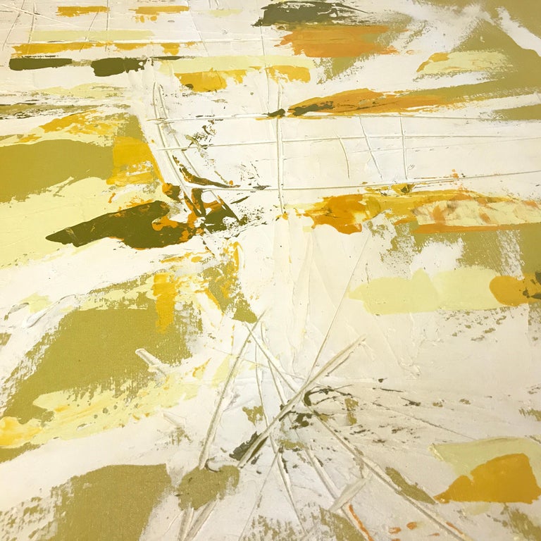 Large MCM Abstract signed Cien at 1stDibs