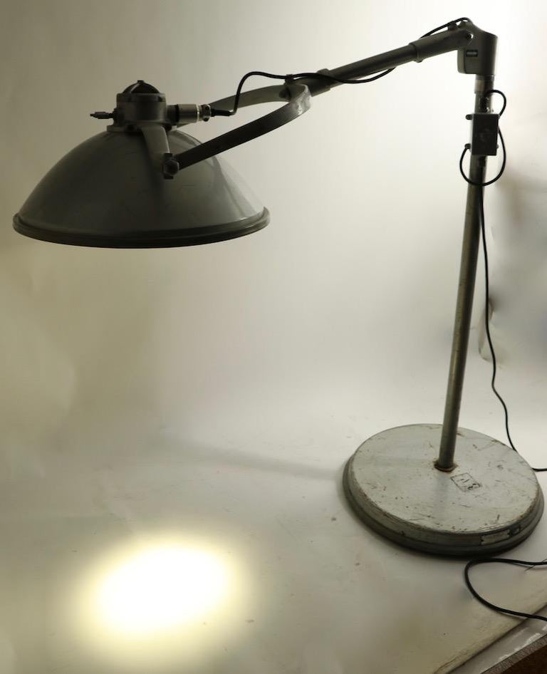 Large Medical Adjustable Floor Lamp by Crouse Hinds American Surgical ...