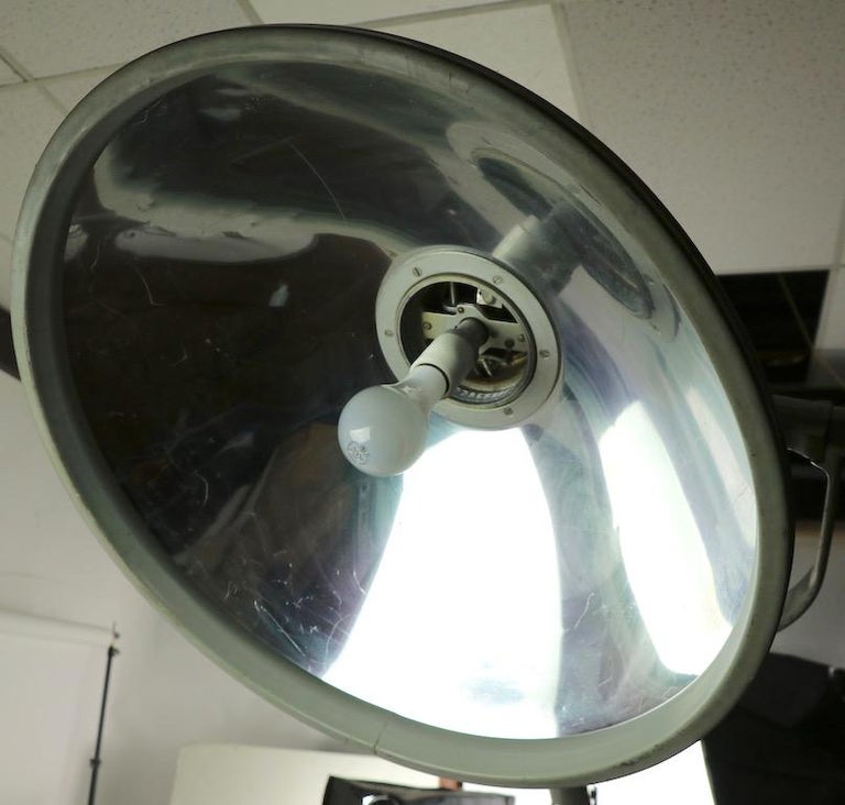Large Medical Adjustable Floor Lamp by Crouse Hinds American Surgical ...
