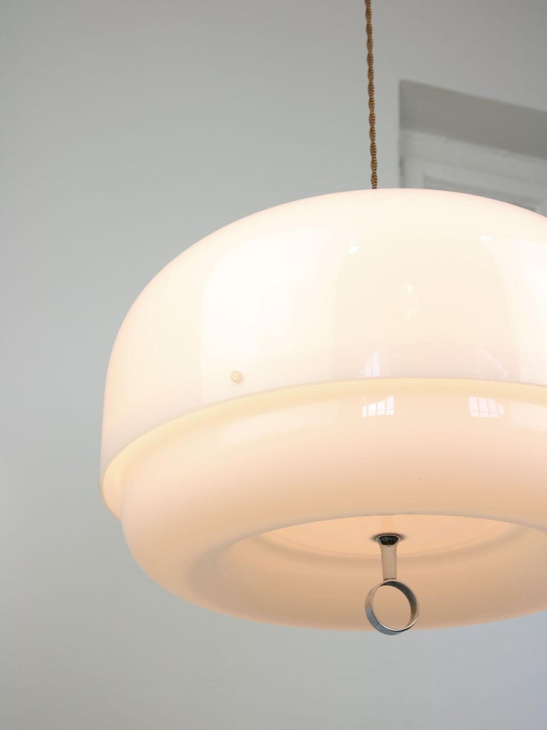 Large Medusa Pendant Lamp by Luigi Massoni for Guzzini For Sale at 1stDibs