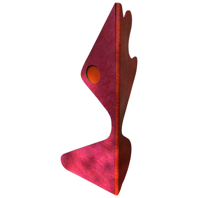Large Memphis Style Abstract Pop Art Sculpture, Room Divider, Italian ...
