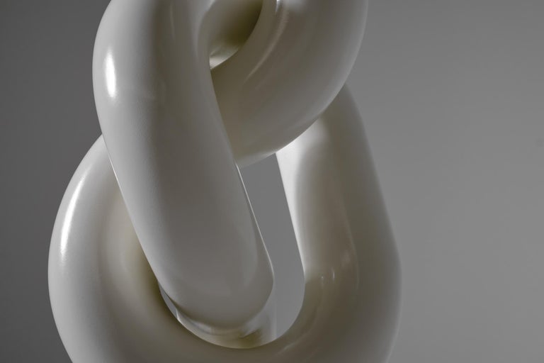 Large Metal Tubular ‘Knot’ Sculpture, Netherlands 1960s at 1stDibs