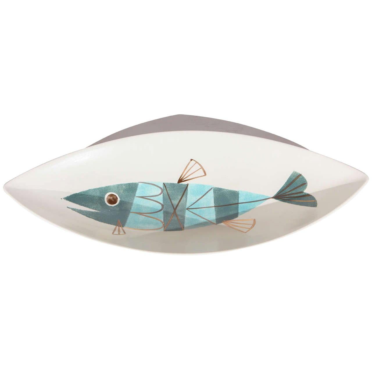 Large Metlox Fish Centerpiece Bowl at 1stDibs | fish centerpieces, fish ...