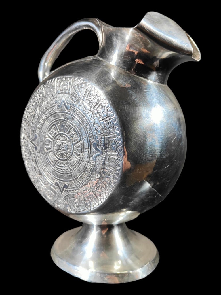 Large Mexican Pot Sterling Silver From 50 S For Sale at 1stDibs