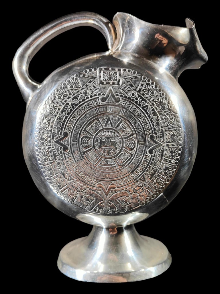 Large Mexican Pot Sterling Silver From 50 S For Sale at 1stDibs