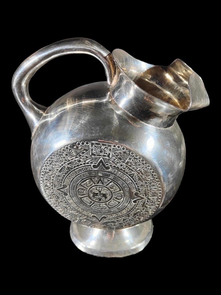 Large Mexican Pot Sterling Silver From 50 S For Sale at 1stDibs