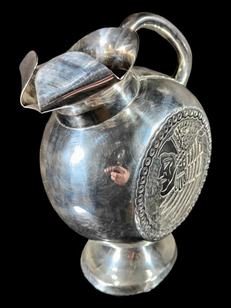 Large Mexican Pot Sterling Silver From 50 S For Sale at 1stDibs