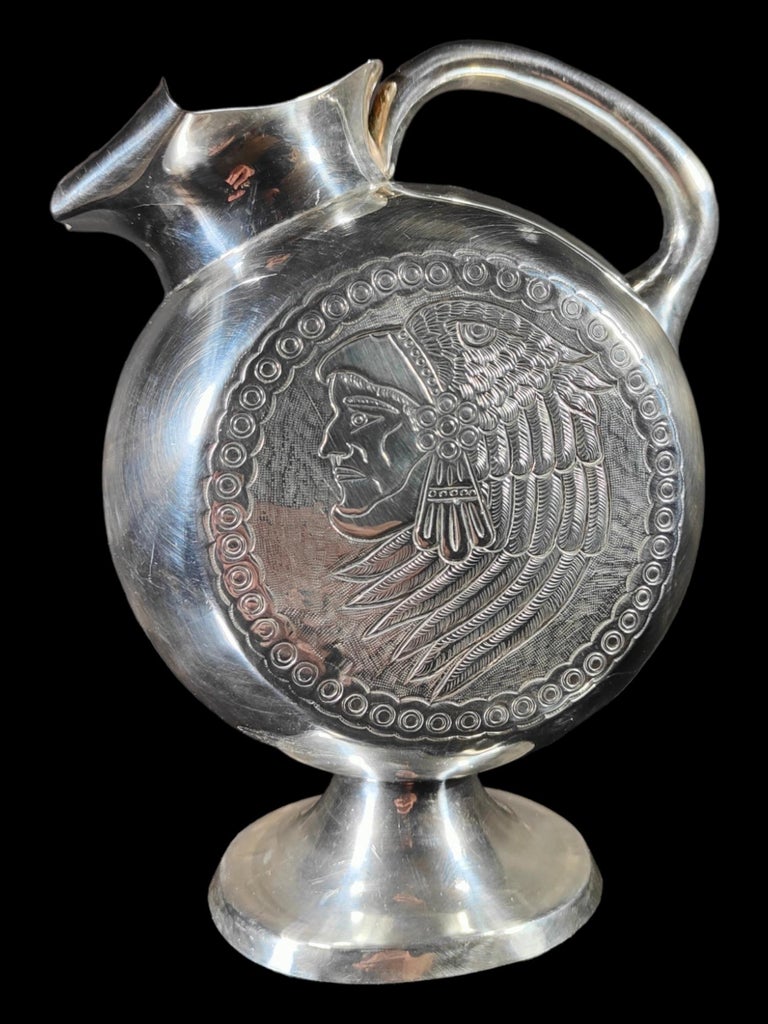 Large Mexican Pot Sterling Silver From 50 S For Sale at 1stDibs