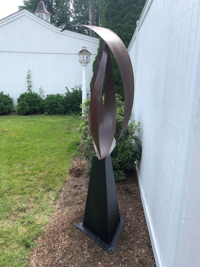 Large Mid-Century Modern Abstract Garden Sculpture at 1stDibs